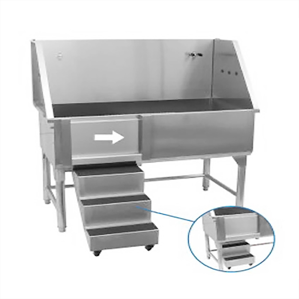 Stainless Steel Bath complete with accessories - Self Serve Dog Wash